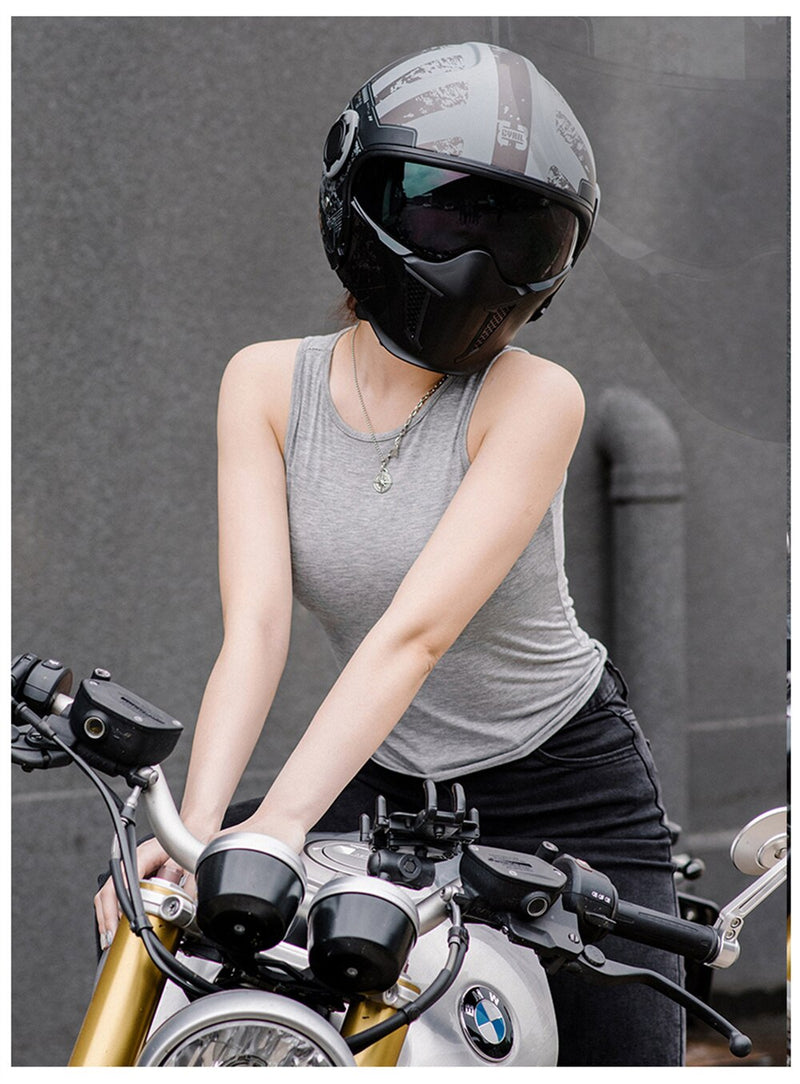 ALIEN Motorcycle Helmet